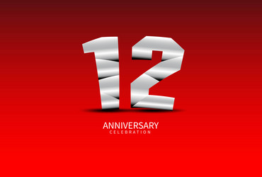 12 Year Anniversary Vector Images (over 680)