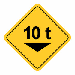 Weight ton icon Royalty Free Vector Image - VectorStock