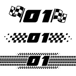 Fire race decal Royalty Free Vector Image - VectorStock