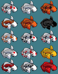Koi Vector Images (over 6,100)