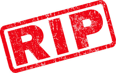 Rip rubber stamp Royalty Free Vector Image - VectorStock