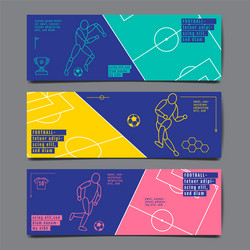 Template sport layout design flat design single Vector Image
