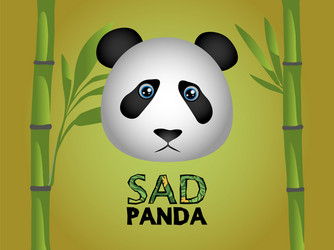 Sad Cute Baby Panda Vector Images (98)
