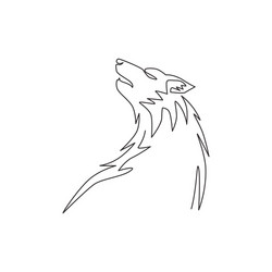 One Line Drawing Wolf Vector Images (over 160)
