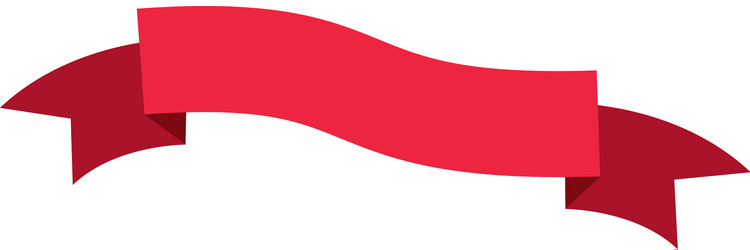 Single and classic ribbon frame Royalty Free Vector Image