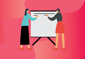 Office concept business people Royalty Free Vector Image