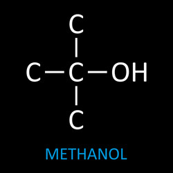 Structural Formula of Methanol Vector Images (64)