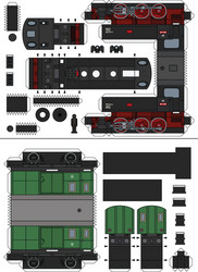 Train set Royalty Free Vector Image - VectorStock