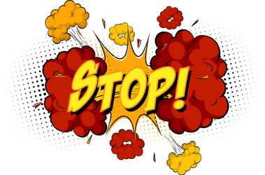 Stop sign Royalty Free Vector Image - VectorStock