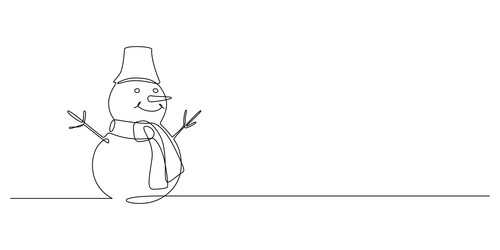 One Line Drawing Christmas Vector Images (over 2,400)