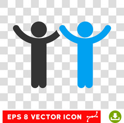 Children hands up roundelay icon Royalty Free Vector Image