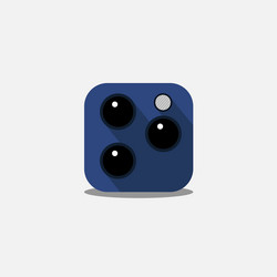 Camera app icon png Royalty Free Vector Image - VectorStock