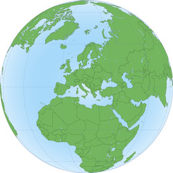 Northern Hemisphere Globe