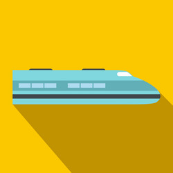 High speed train icon Royalty Free Vector Image