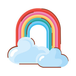 Rainbow Clouds Clipart Vector Images (over 1,800)