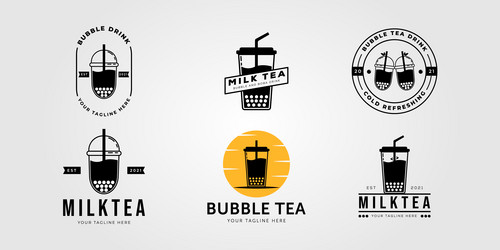 Milk Tea Logo Vector Images (over 2,800)