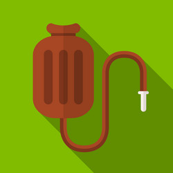 Hot water bottle pain relief and cold Royalty Free Vector