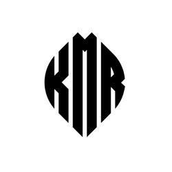 Kmr logo letter design Royalty Free Vector Image