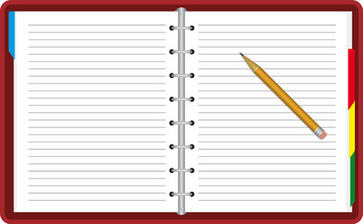 Notebook Tabs Vector Images (over 580)