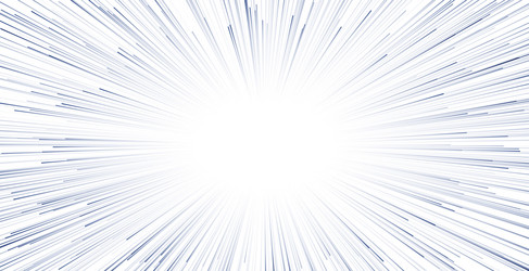 Comic speed zoom lines background Royalty Free Vector Image