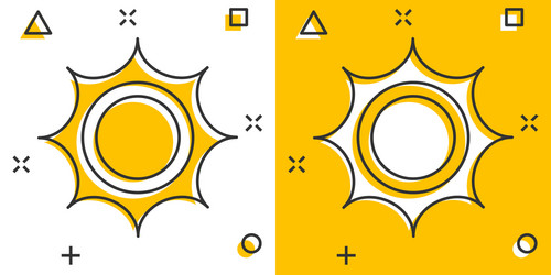 Cartoon Sun and Rays Vector Images (over 10,000)
