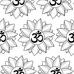 Om Pattern Vector Images (over 1,000)