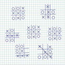 Tic Tac Toe Grid Vector Images (over 590)