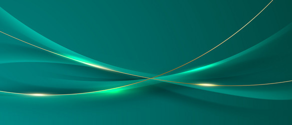 Green abstract background design with elegant Vector Image