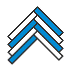 Parquet icon Royalty Free Vector Image - VectorStock