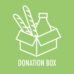 Charity Icon Banner Templates Royalty Free Vector Image