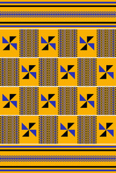 Ethnic seamless pattern kente cloth tribal print Vector Image