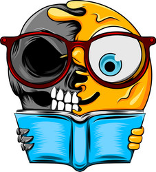 Smart Emoji with Glasses Vector Images (over 400)