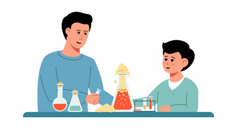 Kids Doing Experiment Cartoon Vector Images (over 350)