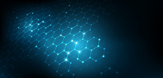 Background Consisting Of Set Of Hexagonal Cells Vector Image
