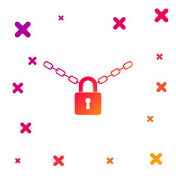 Padlock Chain Bondage Vector Images (over 100)