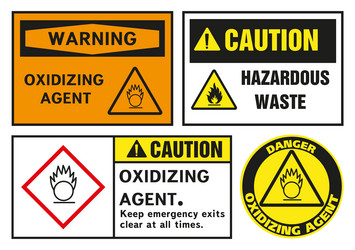 Safety Symbol Oxidising Vector Images (20)