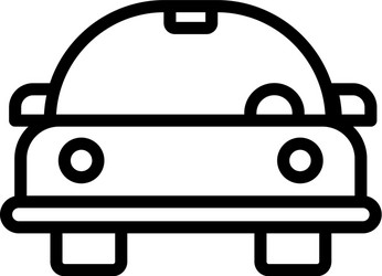Cartoon car icon Royalty Free Vector Image - VectorStock