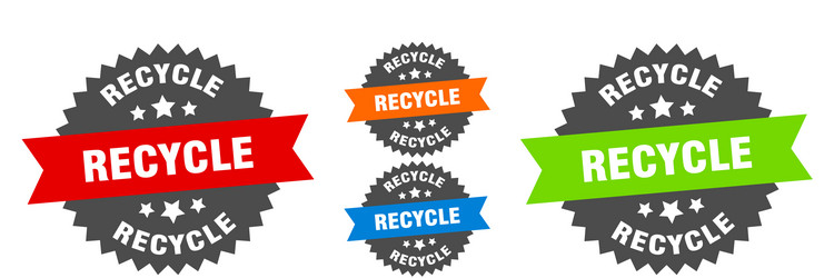 Summary sign orange-black round ribbon Royalty Free Vector