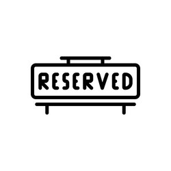 Reserved Icon Vector Images (over 29,000)