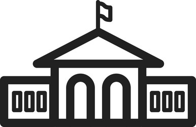 University Royalty Free Vector Image - VectorStock