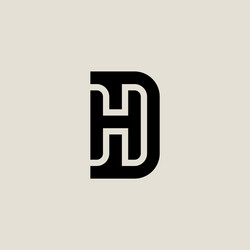 H D Monogram Vector Images (over 1,800)