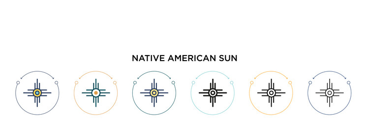 Native American Symbol for Sun Vector Images (over 960)
