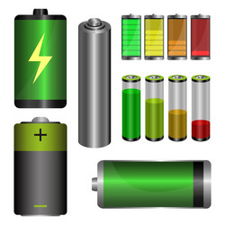 Batteries Royalty Free Vector Image - VectorStock