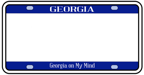 Blank License Plate Vector Images (over 510)