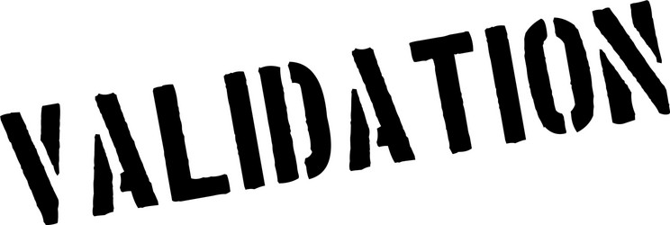 Validation Stamp Recognition Vector Images (over 110)