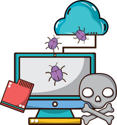 Threat Cartoon Cybersecurity Vector Images (over 410)