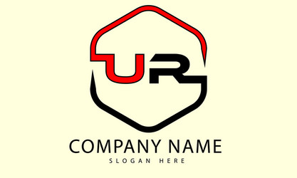Ur logo Royalty Free Vector Image - VectorStock