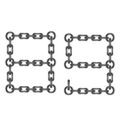 Chain Link Numbers Vector Images (over 340)
