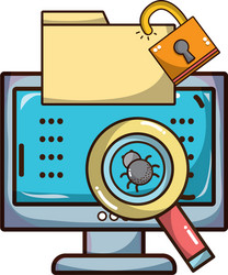 Threat Cartoon Cybersecurity Vector Images (over 410)