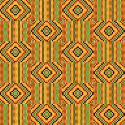 Ethnic Seamless Pattern Cloth Kente Vector Images (over 340)